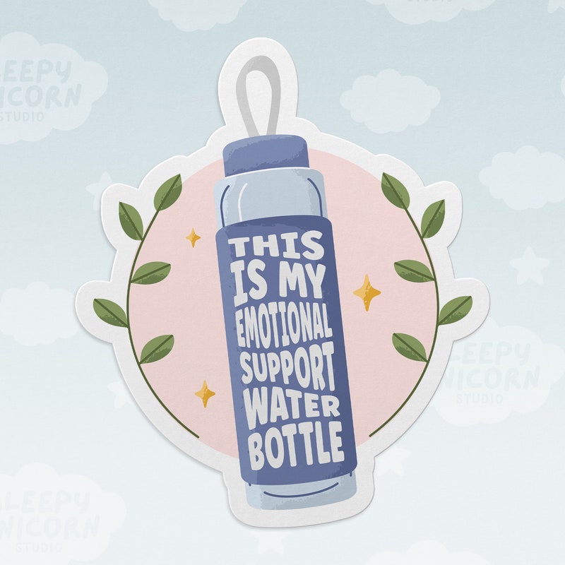 Water Bottle Sticker - Etsy