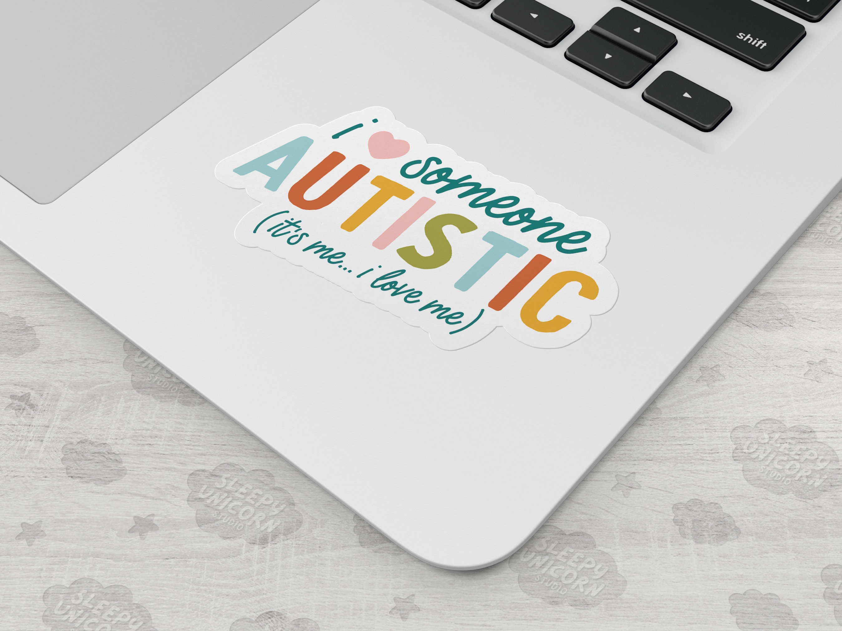 I Love Someone Autistic (it's Me) Vinyl Sticker, Self Love Gift for ...