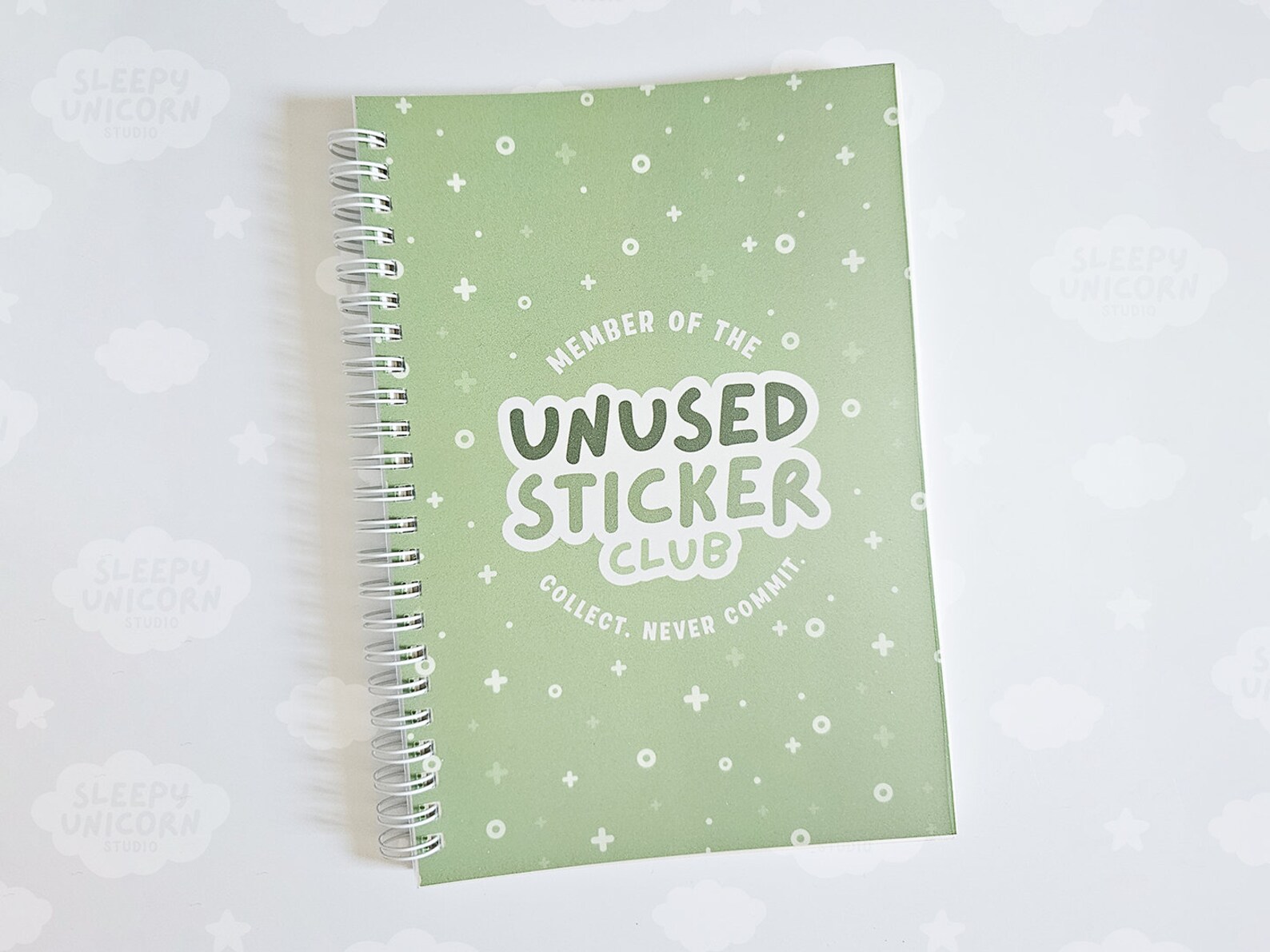 Unused Sticker Club Reusable Sticker Book for Sticker Collector, 6x8 ...
