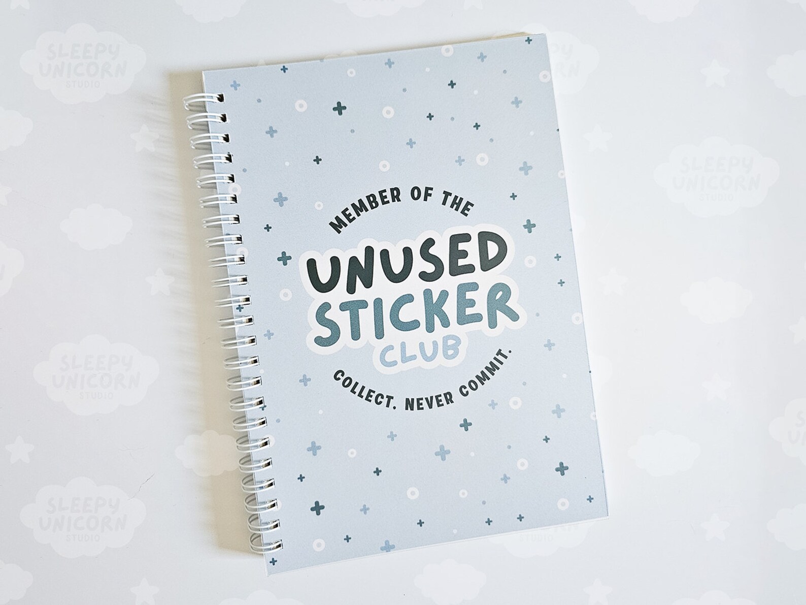 Unused Sticker Club Reusable Sticker Book for Sticker Collector, 6x8 ...
