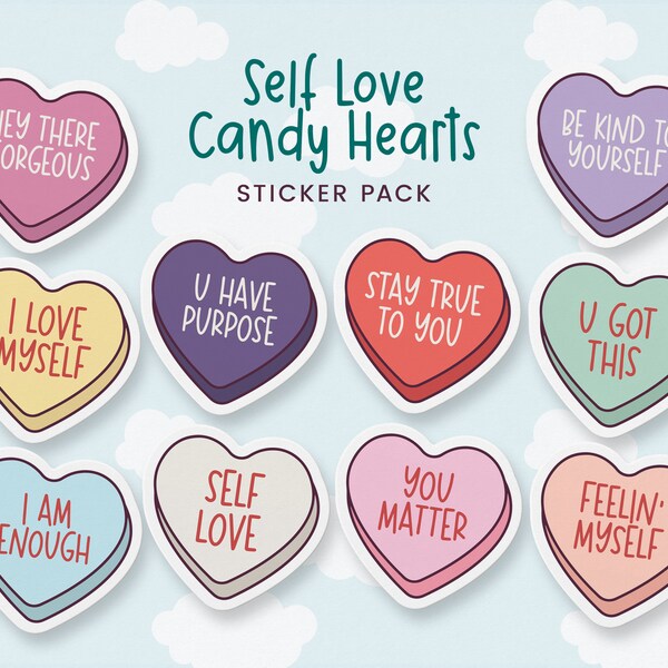 Conversation Hearts - Etsy