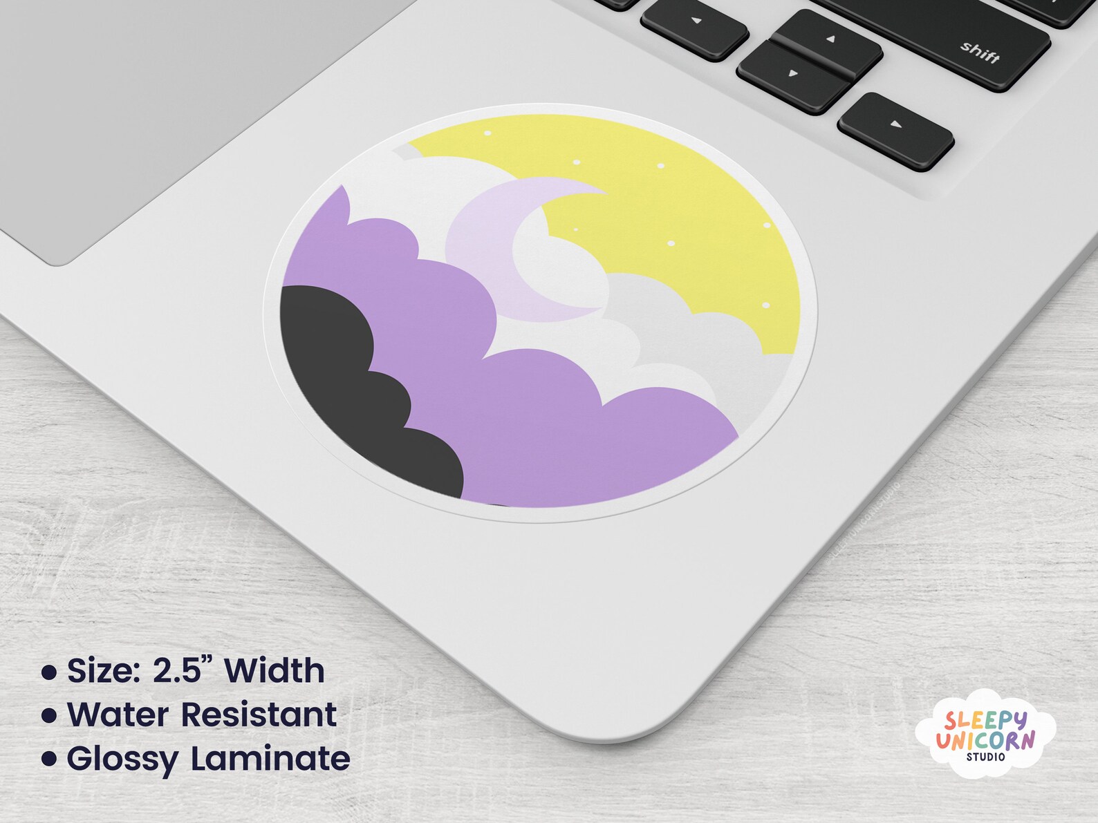 Nonbinary Pride Subtle Sticker Coming Out Gift Alphabet - Etsy