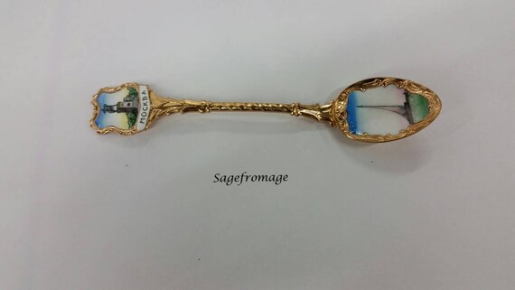 Mockba Collectible Souvenir Spoon | Etsy