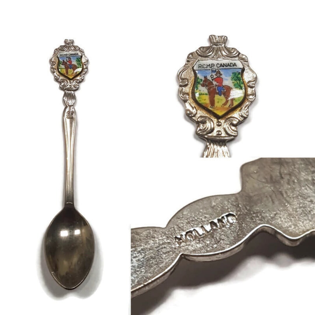 Spoon RCMP Canada Gift Shop Travel Souvenir Collectible - Etsy