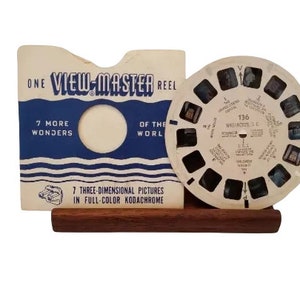 Vintage View-master Reel 136 Washington D.C Government | Etsy