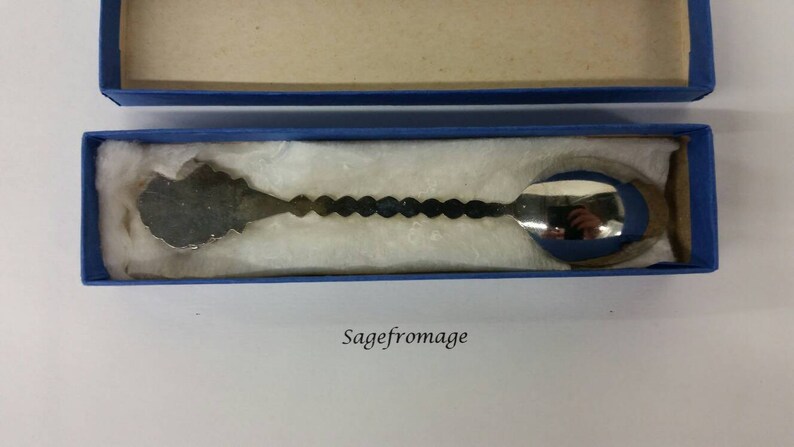 Textile Rose Collectible Souvenir Spoon - Etsy