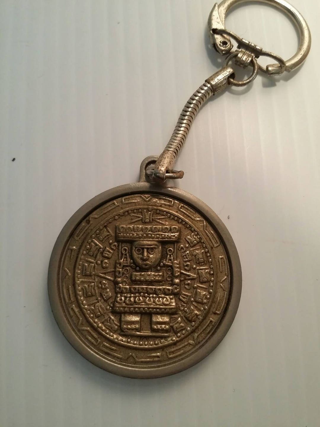 Solar Calendar Key Chain - Etsy