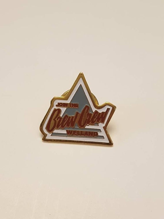 Join the brew crew lapel Pin - Gem