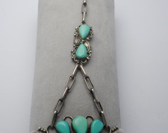 Vintage Cuff Bracelet by Zuni Designer Angela Cellicion in 925 Sterling ...