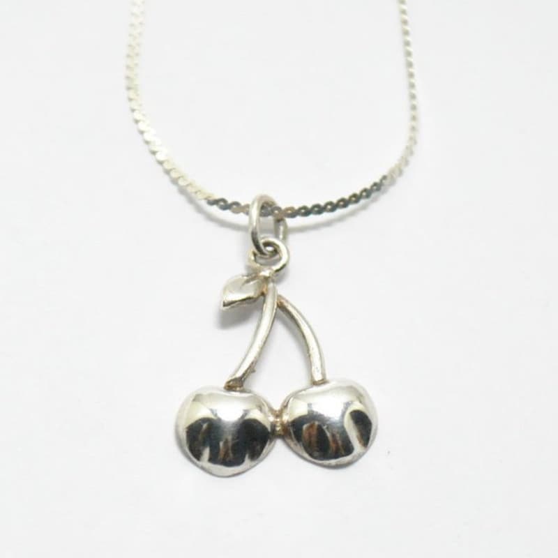 Cherry Tree Necklace - Etsy