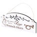 Weatherproof Slate Board AT HOME AS A CAMPER Door Sign Wall Decoration ...
