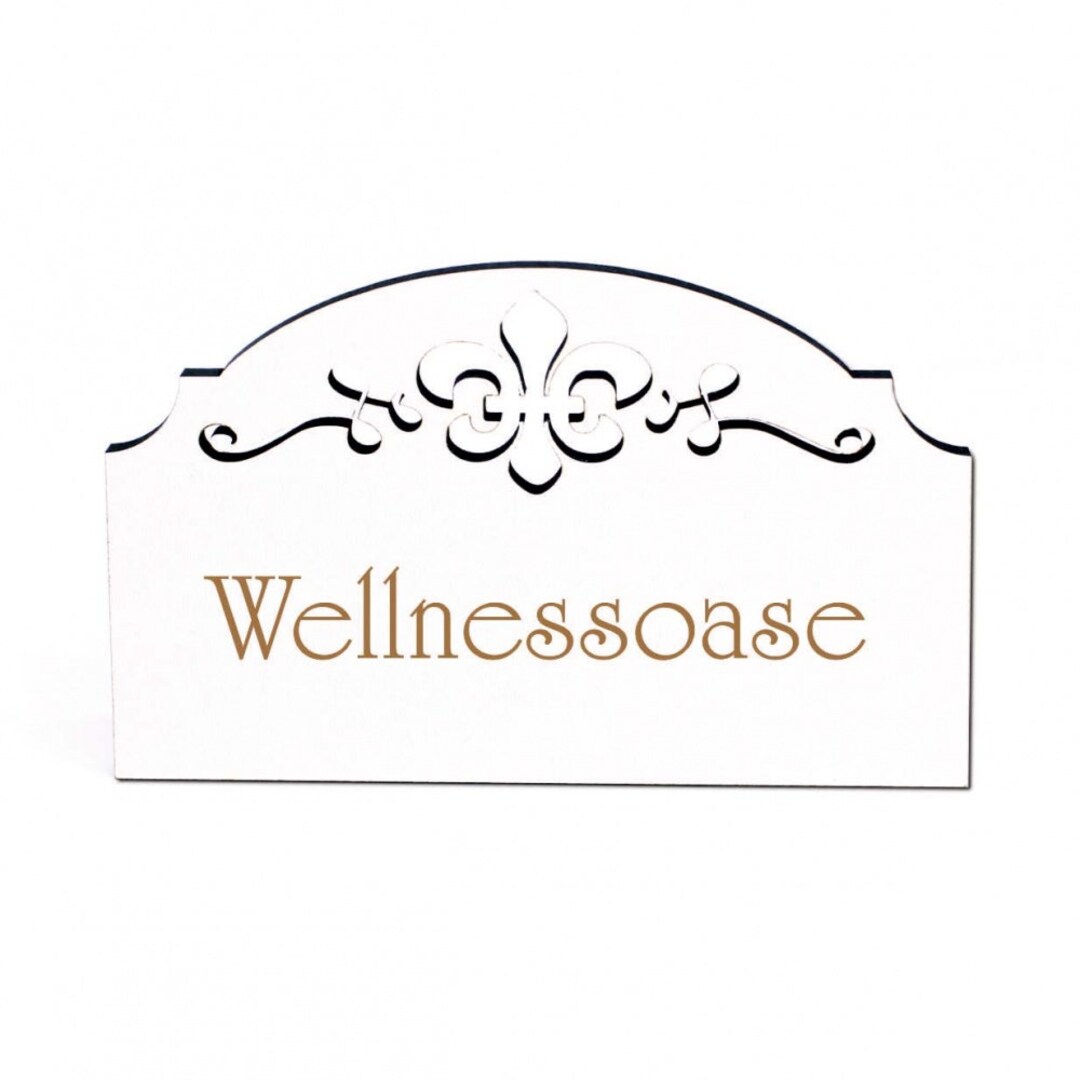 Wellness Oasis Wellness Spa Door Sign Self-adhesive Sign - Etsy