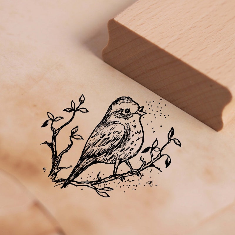 Bird Rubber Stamps - Etsy