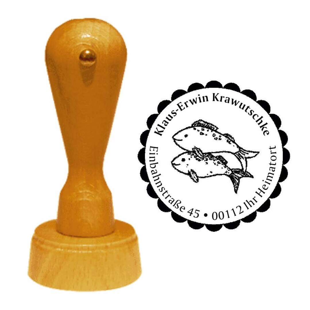 Address Stamps FISH STERNZEICHEN With Personal Address Etsy UK address-stamps-fish-sternzeichen-with-personal-address-etsy-uk