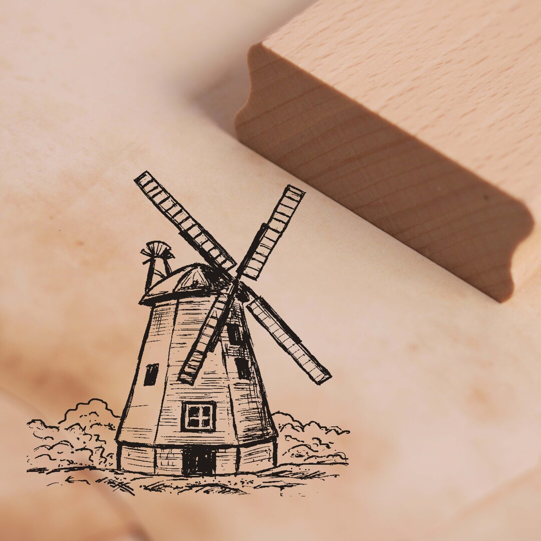 Stamp Windmill Island Usedom Motif Stamp Approx. 47 X 48 Mm ...