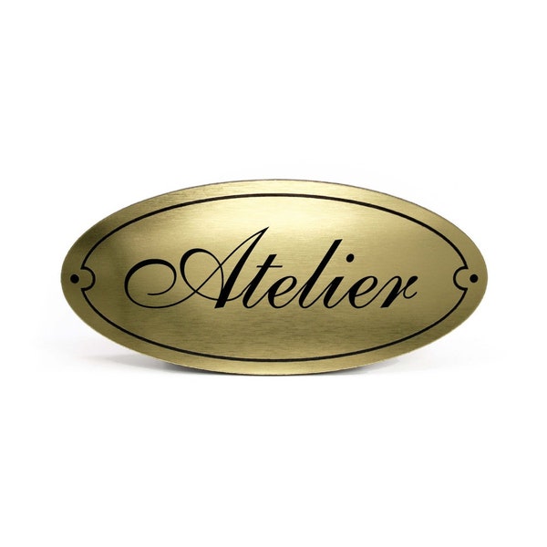 Atelier Sign - Etsy