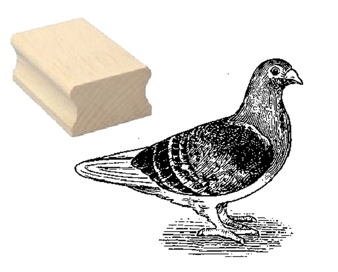 Stamp S TAUBE » Motif Stamp Wood Stamp Scrapbooking Embossing Crafting ...