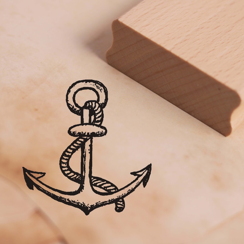 Anchor Stamp - Etsy