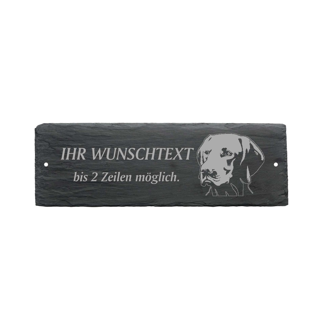 Sign Weatherproof Door Sign MAGYAR VIZSLA Slate With Desired Text - 22 ...