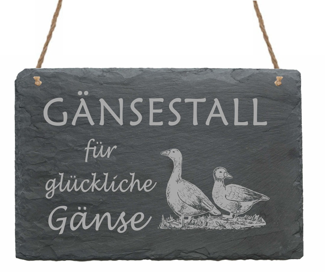 Weatherproof Slate Goose Barn for Happy Geese Shield 22x16 Farm Country ...