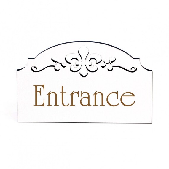English Door Signs
