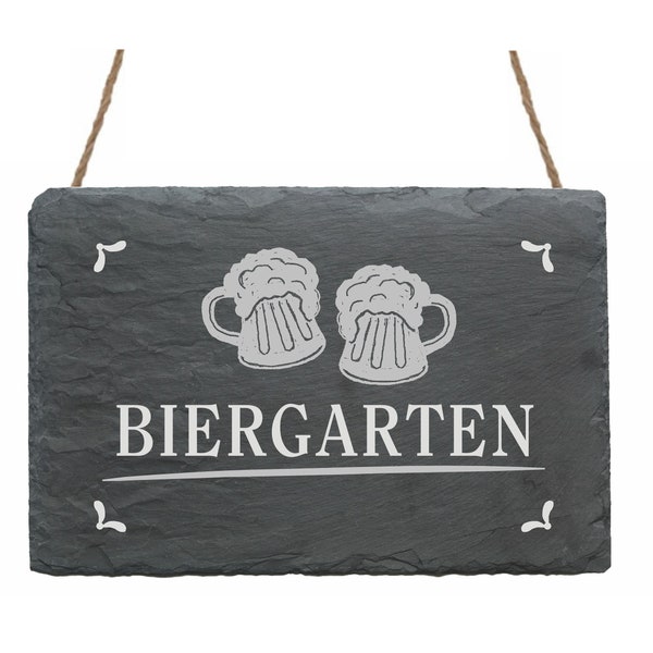 Biergarten Sign - Etsy