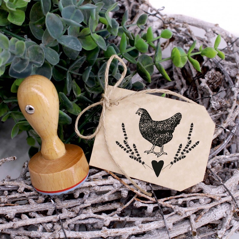 Chicken Egg Stamp - Etsy