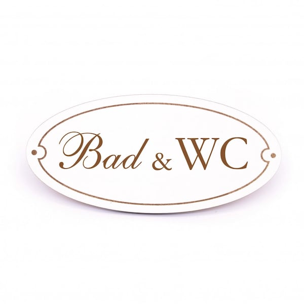 Decorative Bathroom Signs - Etsy