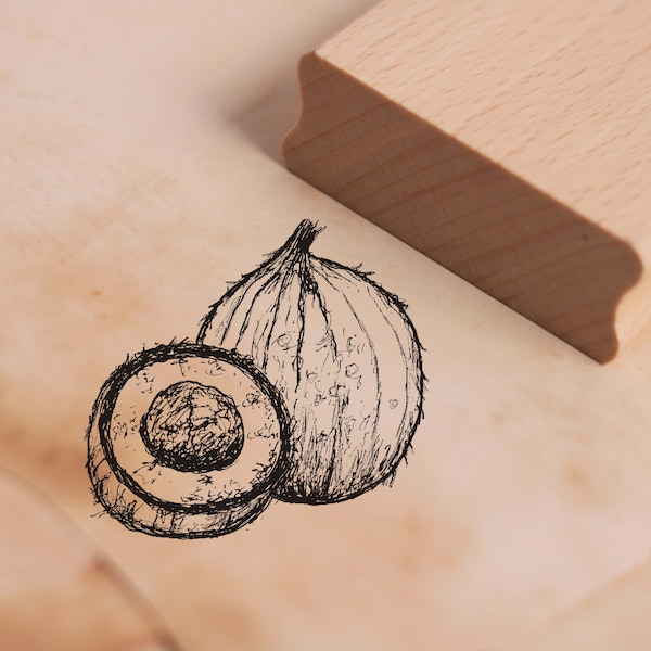 Coconut Stamp - Etsy