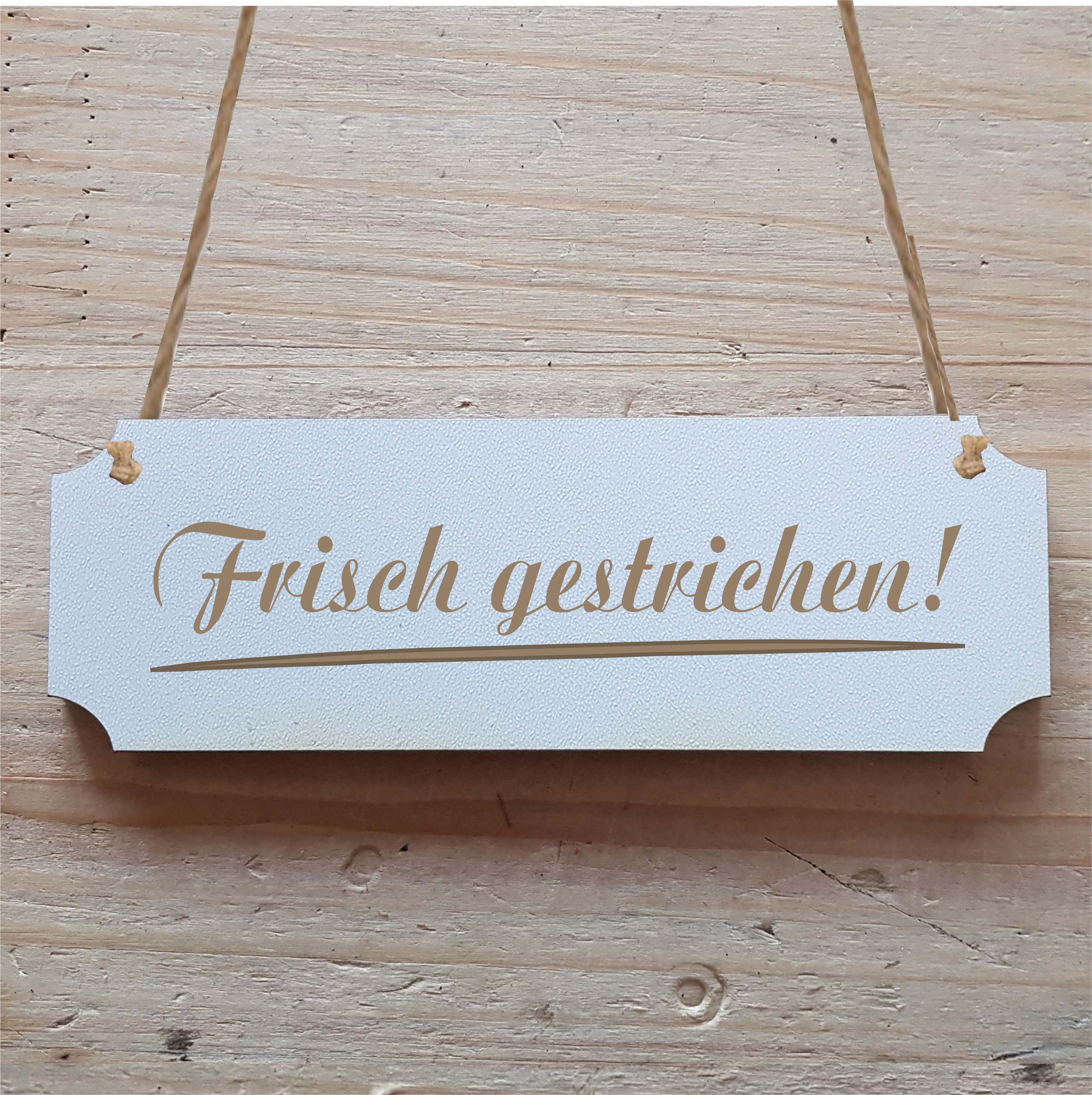 Schild FRISCH GESTRICHEN Hinweisschild Hinweis Achtung - Etsy Schweiz
