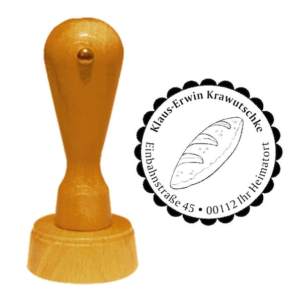 Custom Bread Stamp - Etsy