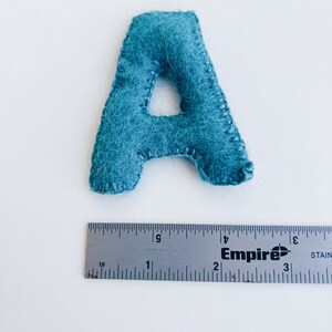 Handstitched Wool Felt Letters & Shapes - Etsy