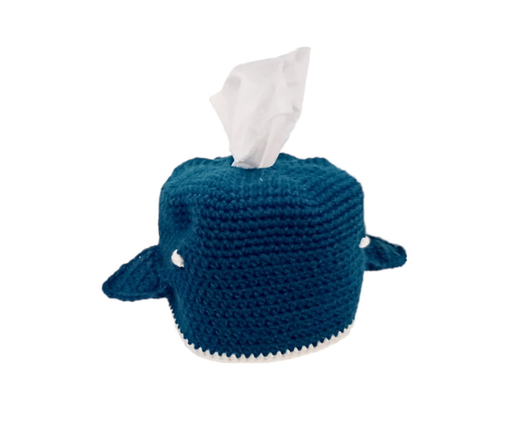 PATTERN Whale Tissue Box Cover for Square Tissue Box - Etsy