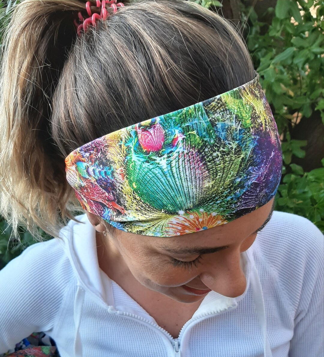 Yoga Headband trending Headband Sea Urchin Workout Headband Running ...