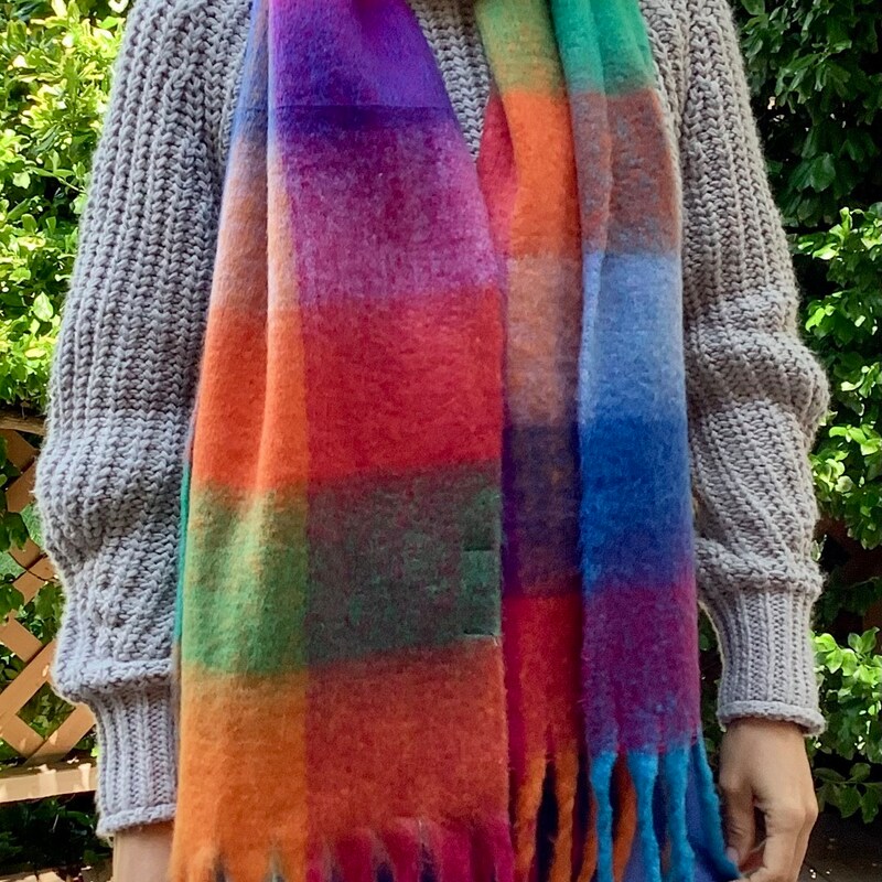 Chunky Scarf - Etsy