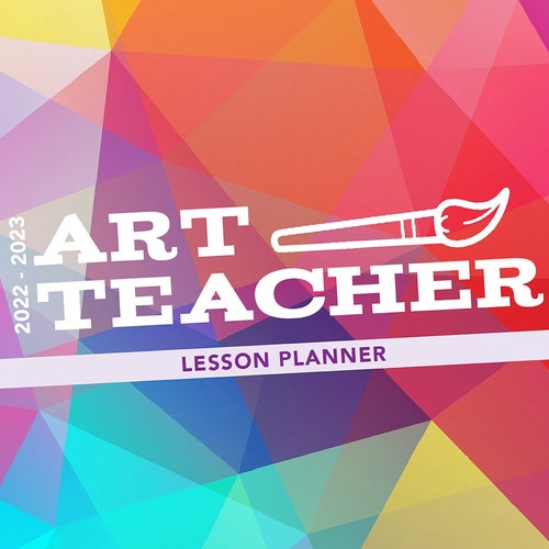 Art Teacher Lesson Plan Planner Instant Download - Etsy