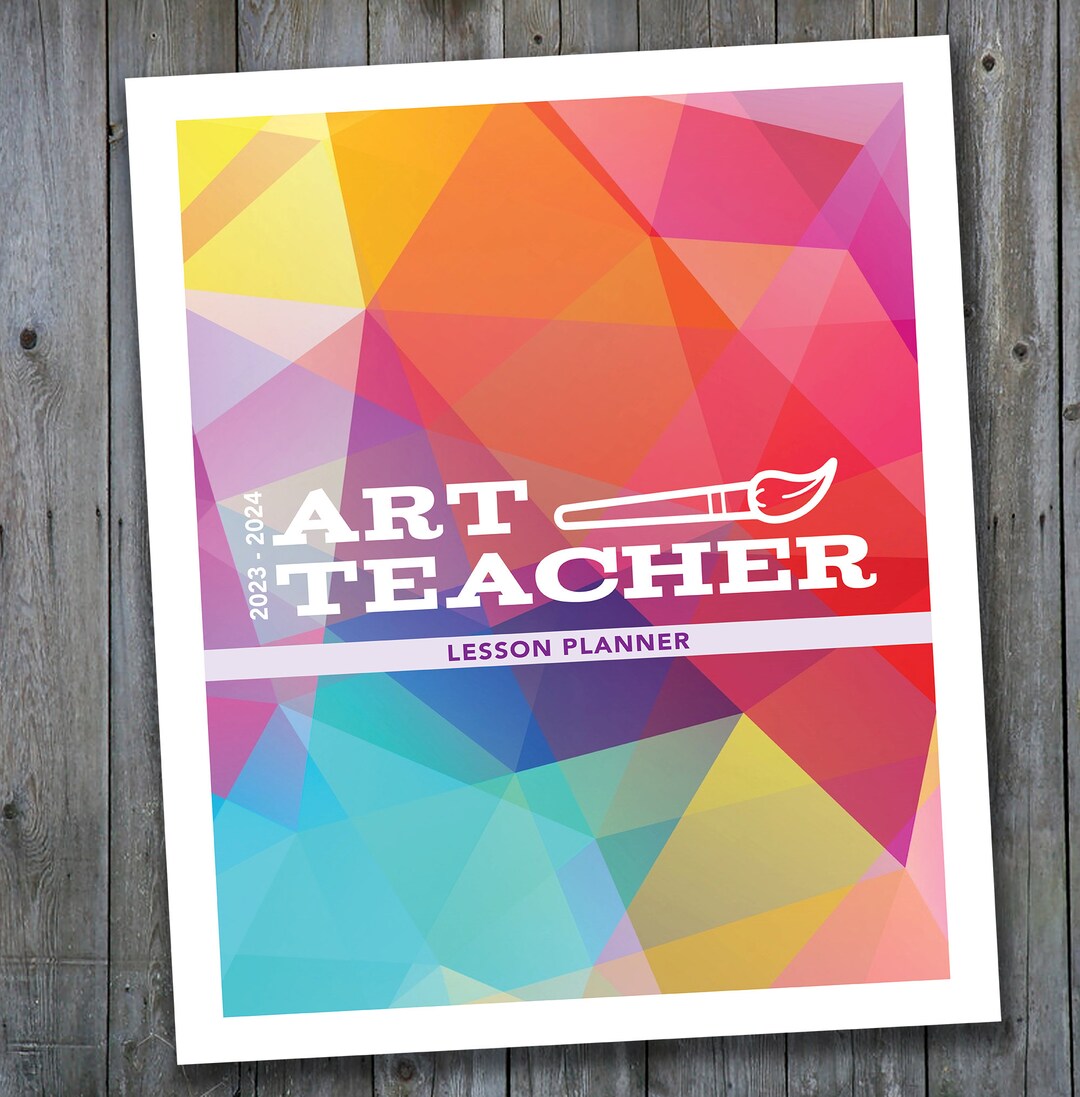 Art Teacher Lesson Plan Planner, Instant Download - Etsy