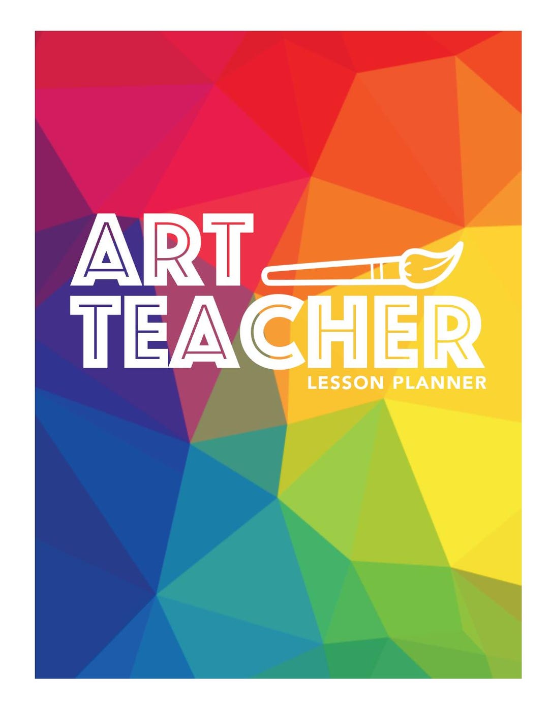 Art Teacher Lesson Plan Planner, Instant Download - Etsy Australia