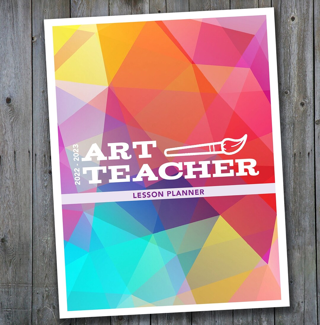 Art Teacher Lesson Plan Planner Instant Download - Etsy