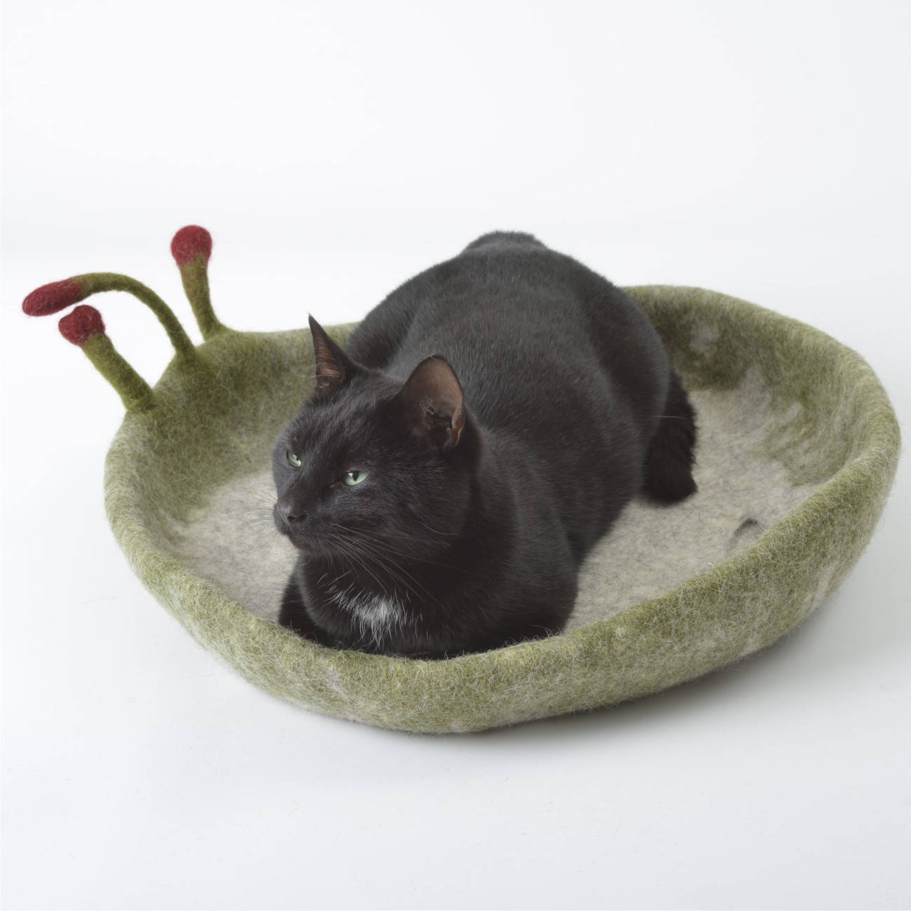 Cat Bedding - Cat Bed - Handmade Felted Cat Bed - Unique - Made to ...