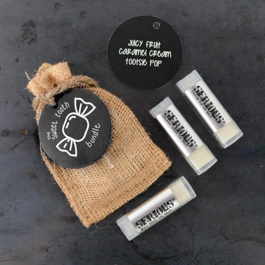 The Sweet Tooth Lip Balm Bundle - Etsy