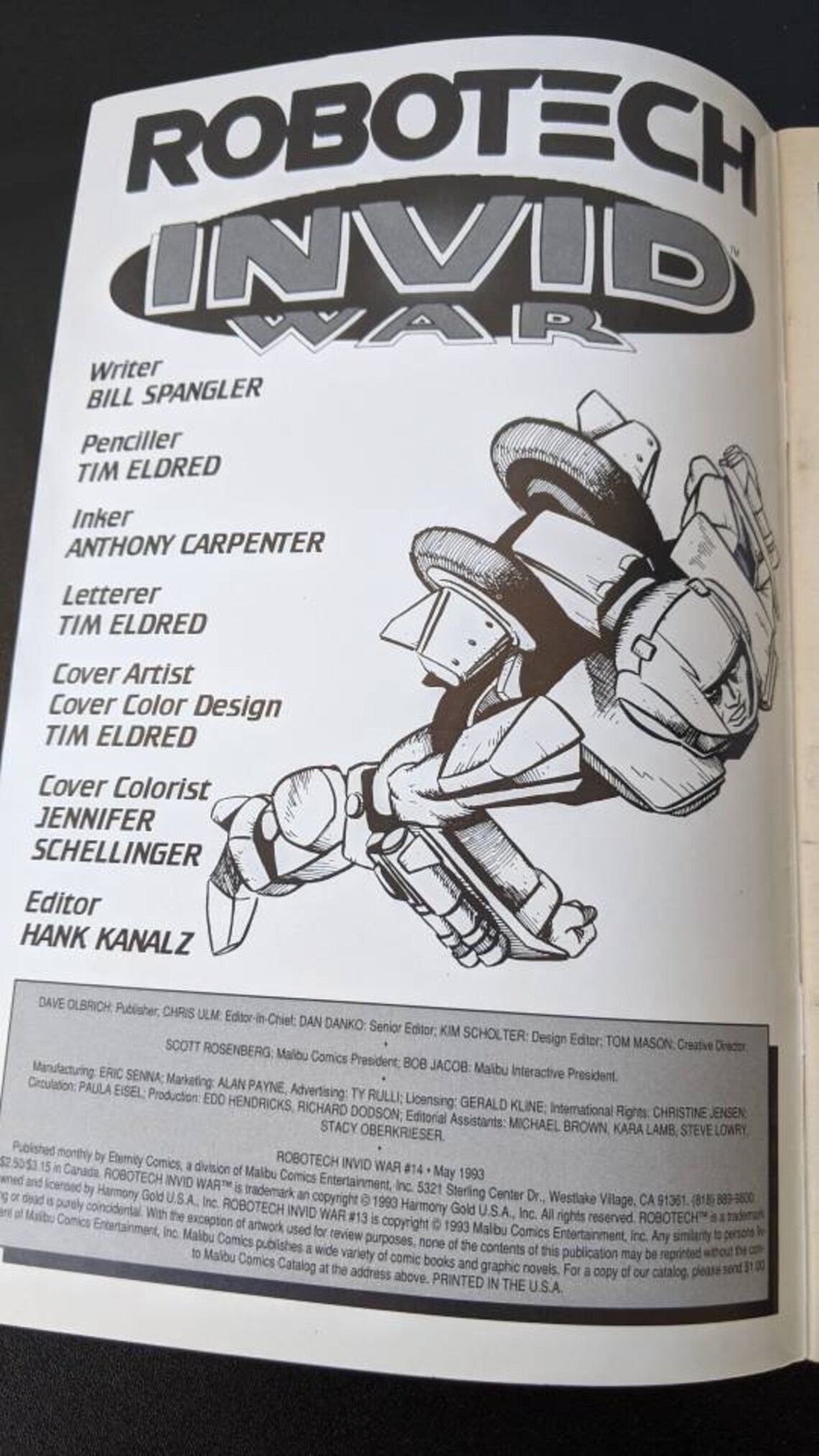 1993 Robotech Invid War by Eternity Comics 90s Anime - Etsy UK