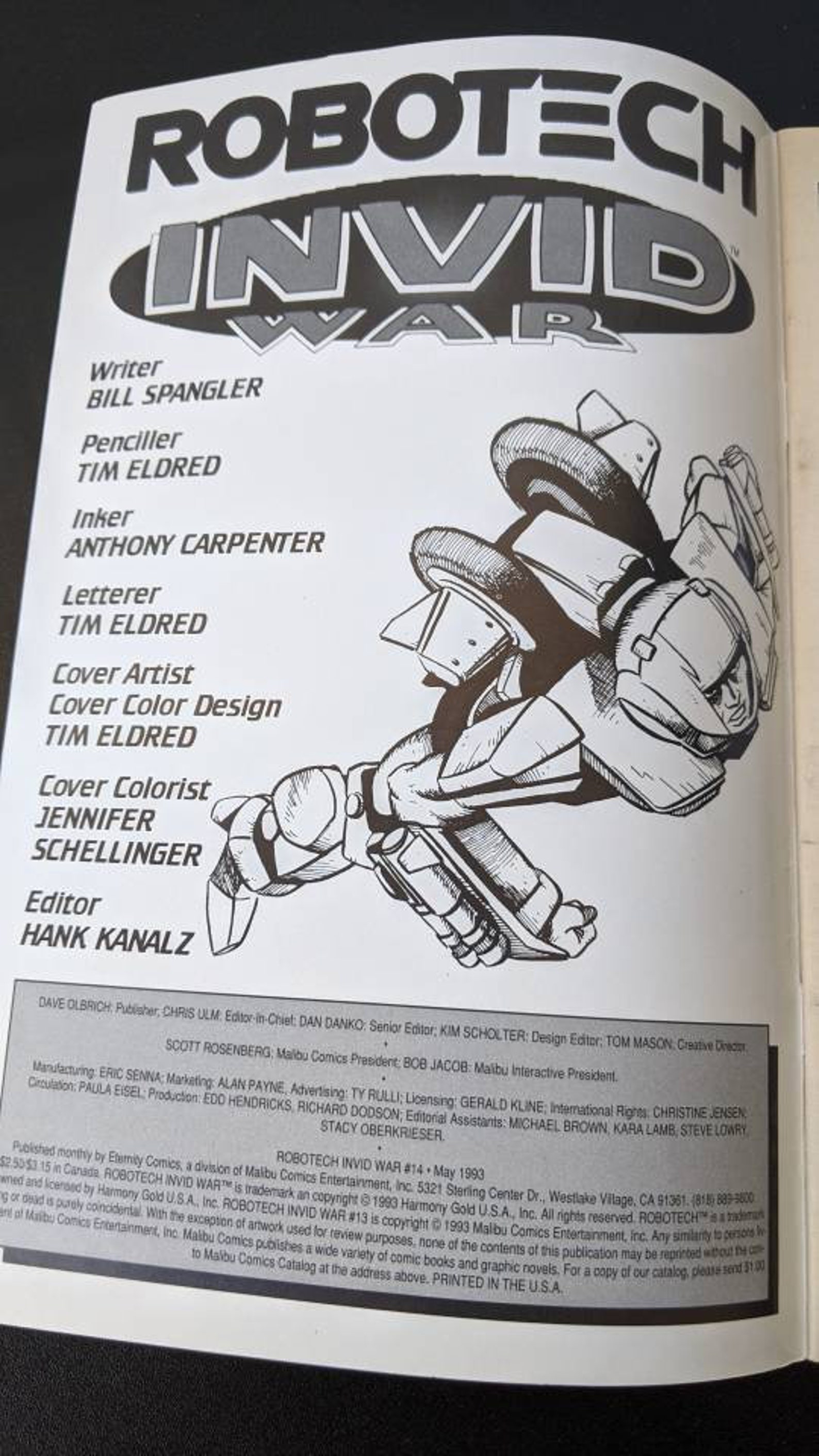 1993 Robotech Invid War by Eternity Comics, 90s Anime - Etsy UK