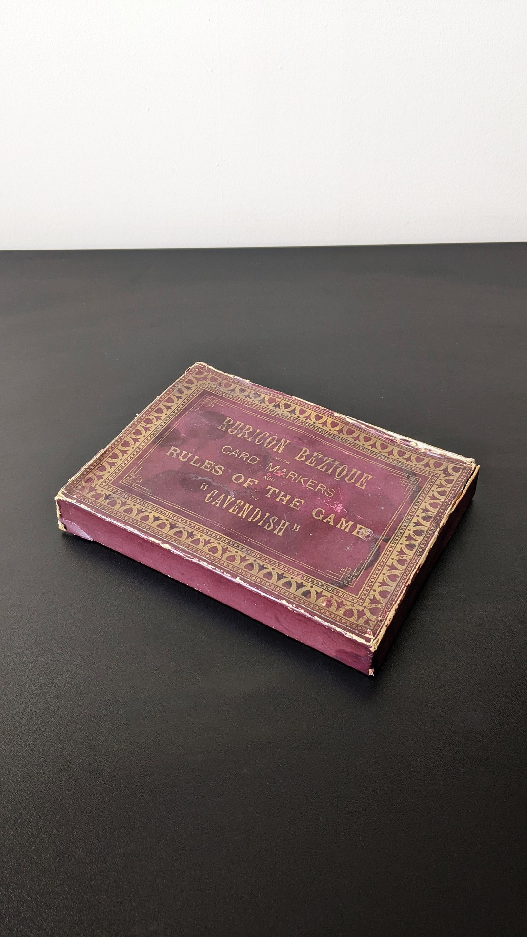 Antique Rubicon Bezique Card Game by De La Rue, 1890s Edition - Etsy