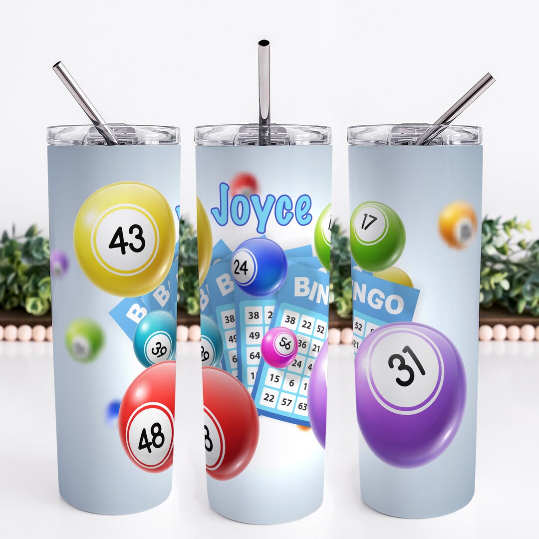 Personalized Bingo Tumbler Cup Bingo Game Gifts Gift for - Etsy