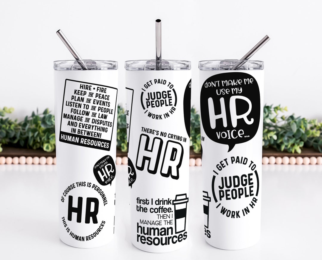 Human Resources Tumbler Cup HR Gift Human Resources Gift Tumbler Cup ...