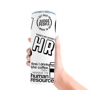 Human Resources Tumbler Cup HR Gift Human Resources Gift - Etsy