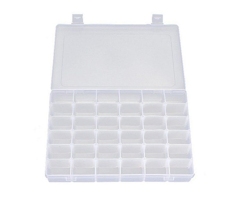 US 36 Grid Box Storage Organizer Case Display Makeup DIY - Etsy
