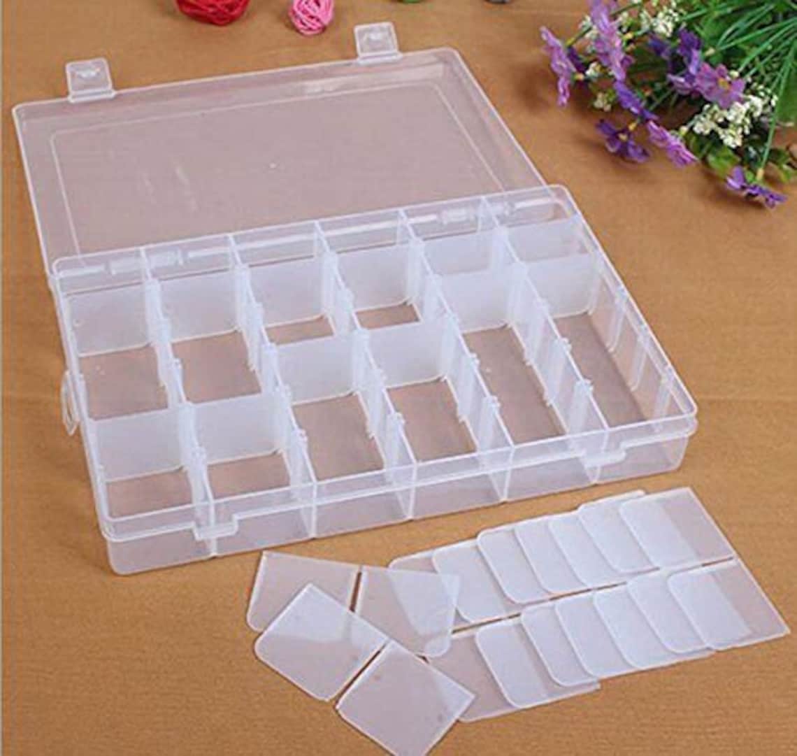 US 36 Grid Box Storage Organizer Case Display Makeup DIY - Etsy