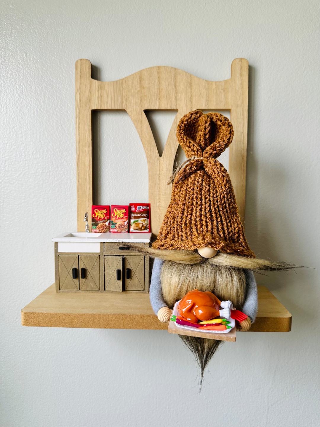 Thanksgiving Gnome, Turkey Gnome, Fall Gnome, Holiday Gnome,dinner ...